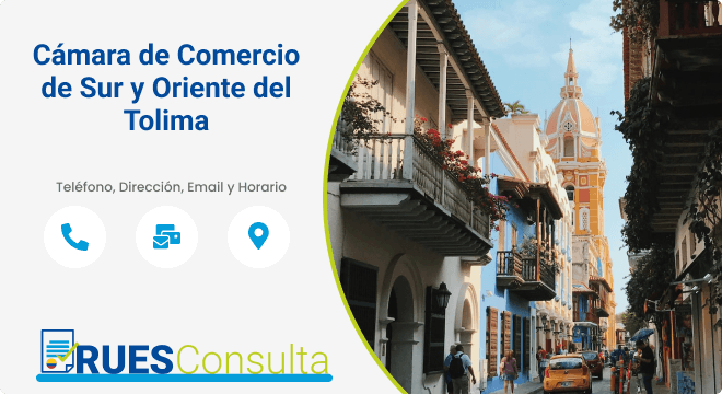 Cámara de Comercio de Sur y Oriente del Tolima - RUES Consulta
